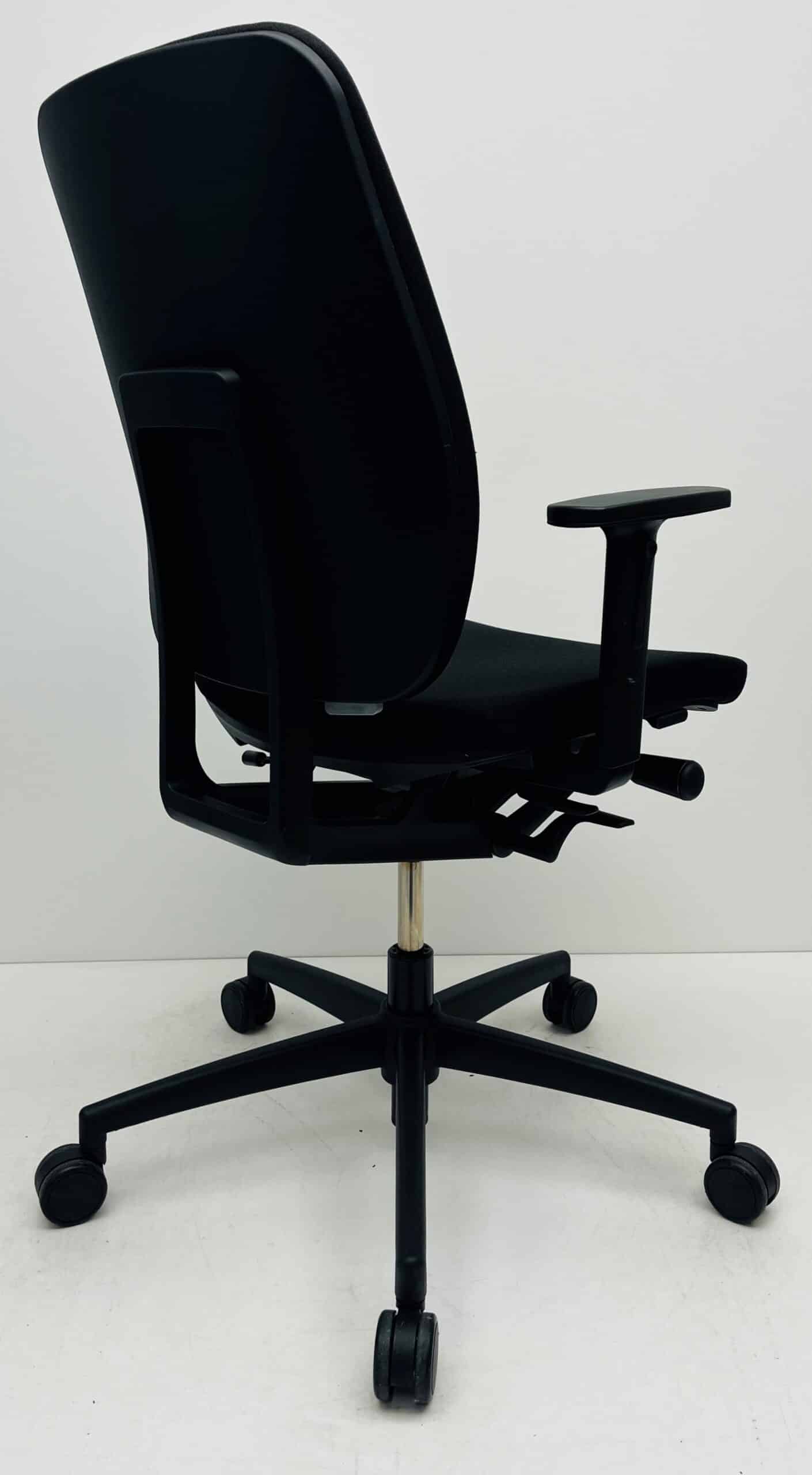 Bureaustoel Grammer Satoline 6 zwart | Gebruiktebureaustoel.nl