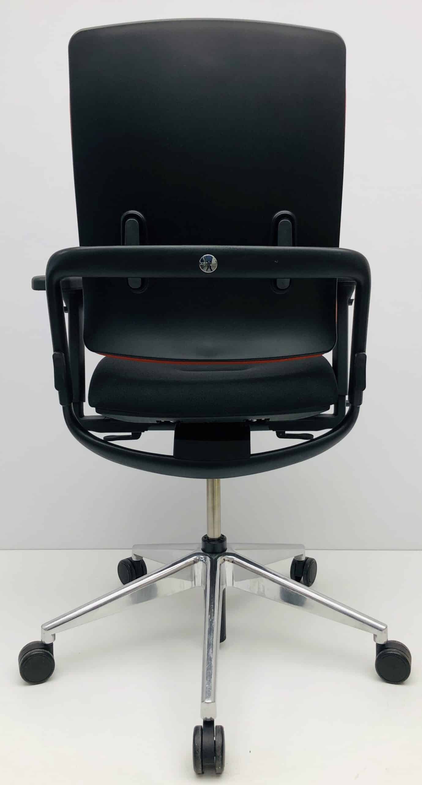 Bureaustoel Grahl Xenium oranje | Gebruiktebureaustoel.nl