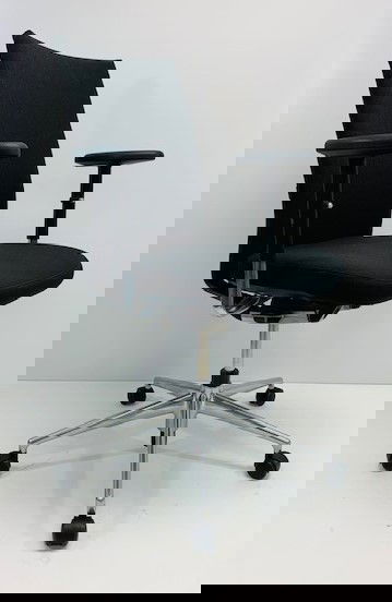 Bureaustoel Vitra Oson C antraciet | Gebruiktebureaustoel.nl