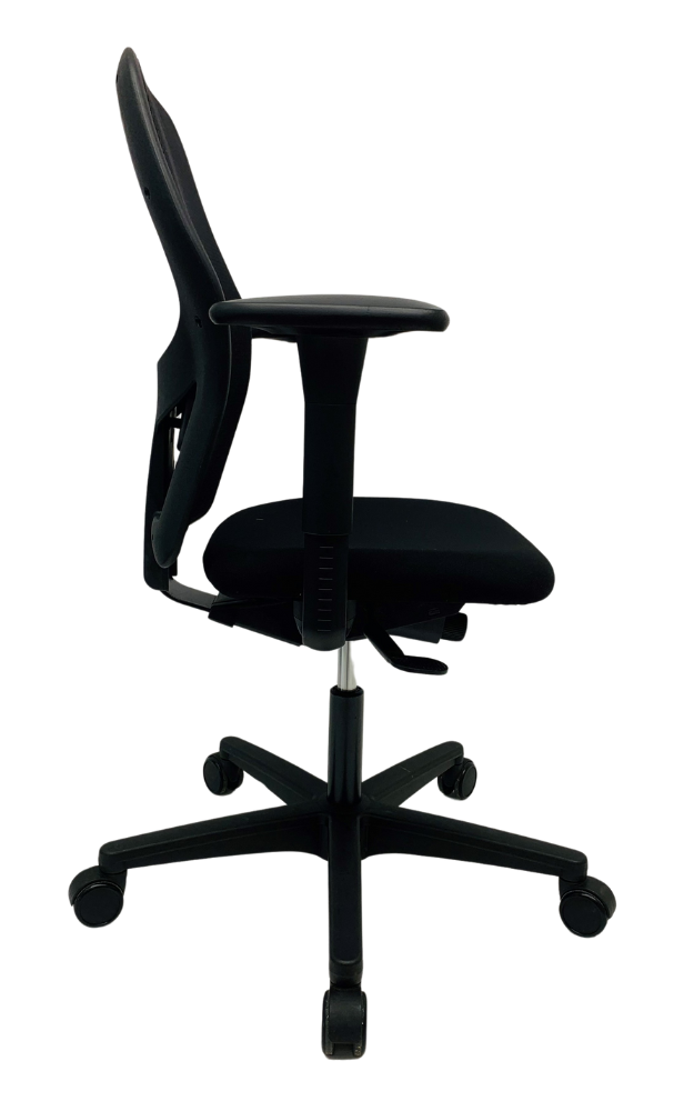 Refurbished Bureaustoel Ahrend 160 netrug 1D armleuningen ...