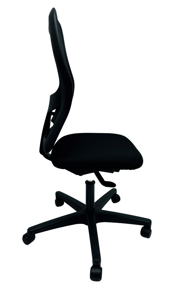 Refurbished Bureaustoel Ahrend 160 net rug met zwart voetkruis
